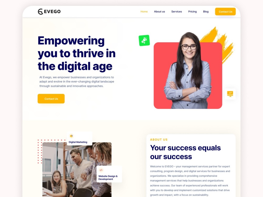 Website UI/UX design for your product or service | Upwork