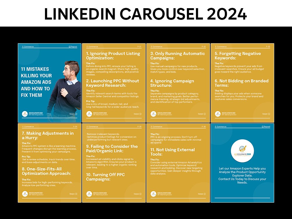 Unique Instagram & LinkedIn Designs: Carousels, Banners, Ads & More ...