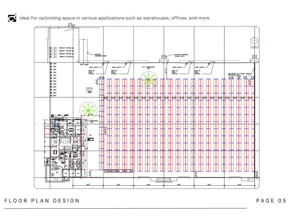Rack Layout & Permit Drawings – Site Plan, Elevations, Egress | Upwork