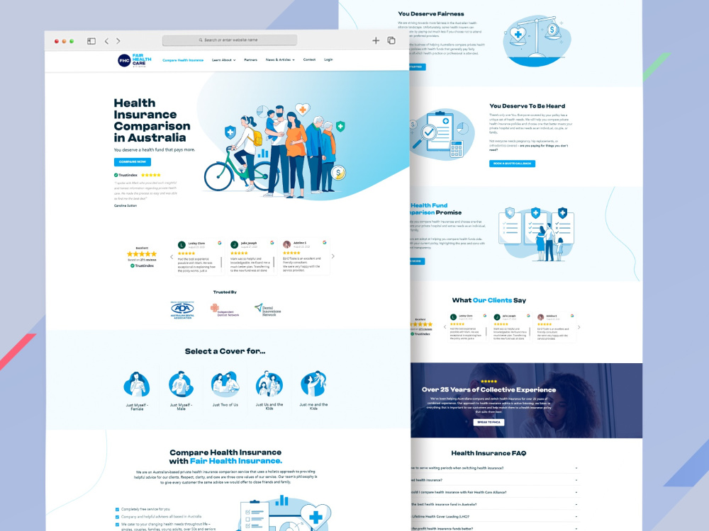 A Professional Responsive UX/UI Figma Landing Page Design | Figma ...