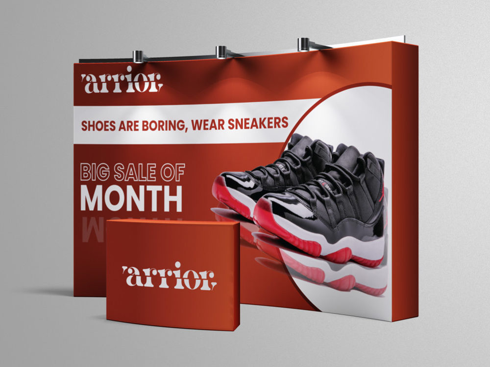 A outstanding tradeshow booth or backdrop design for your exhibition ...