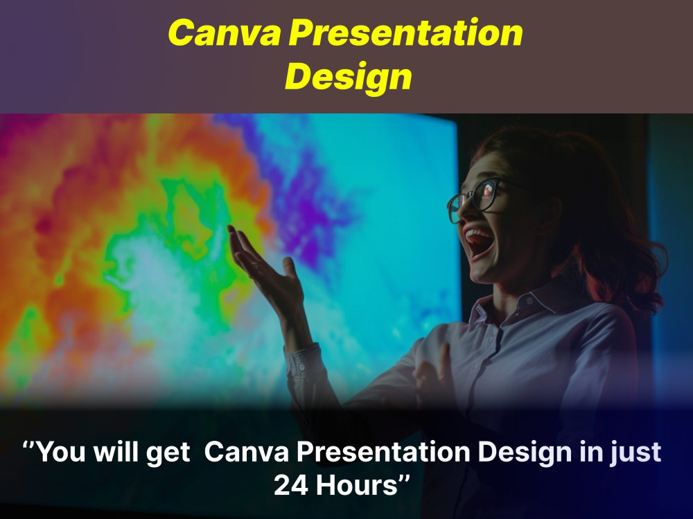 Professional Presentation Design in Canva in just 24 Hours | Upwork