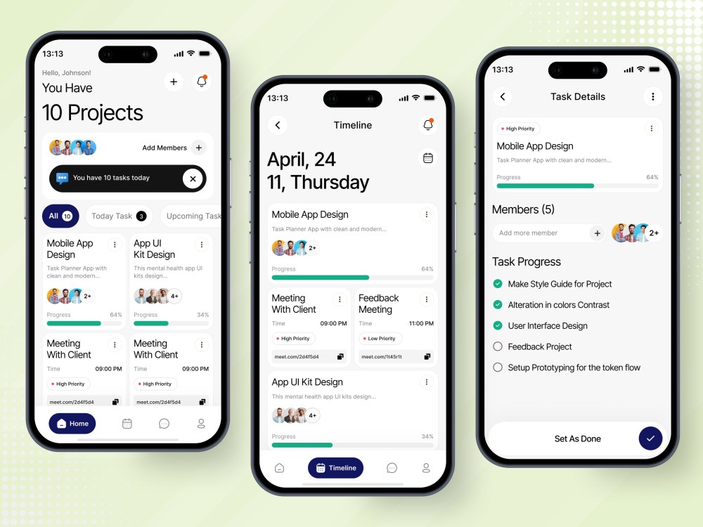 A beautiful UI for your apps. I will do a clean app design. | Upwork