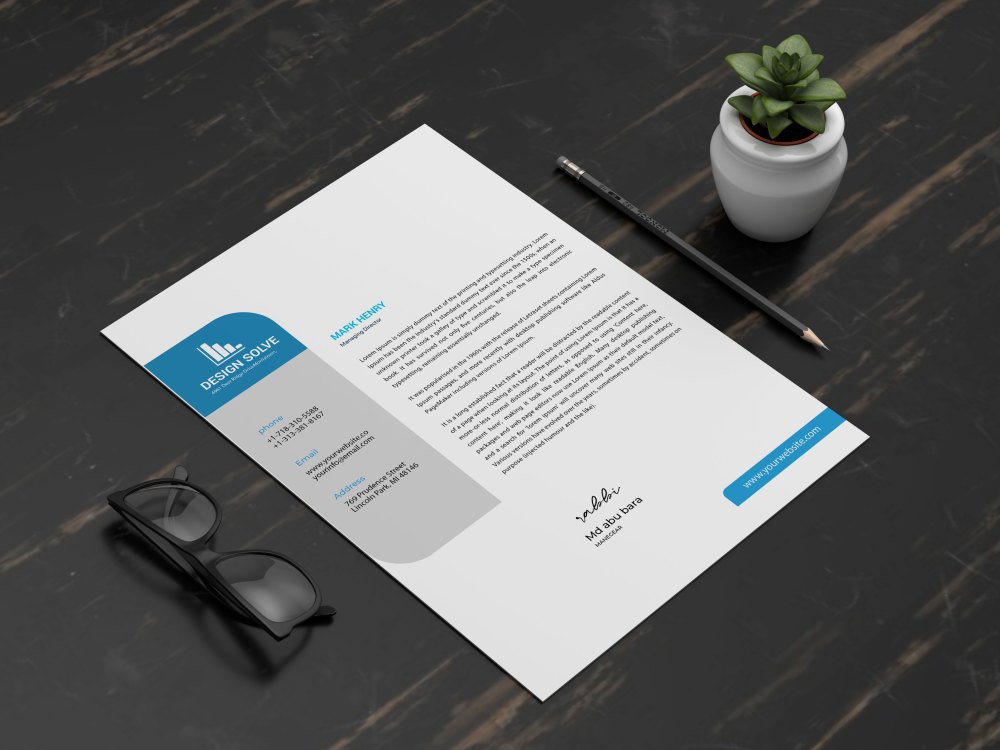 Letterhead and Stationery Design | Upwork