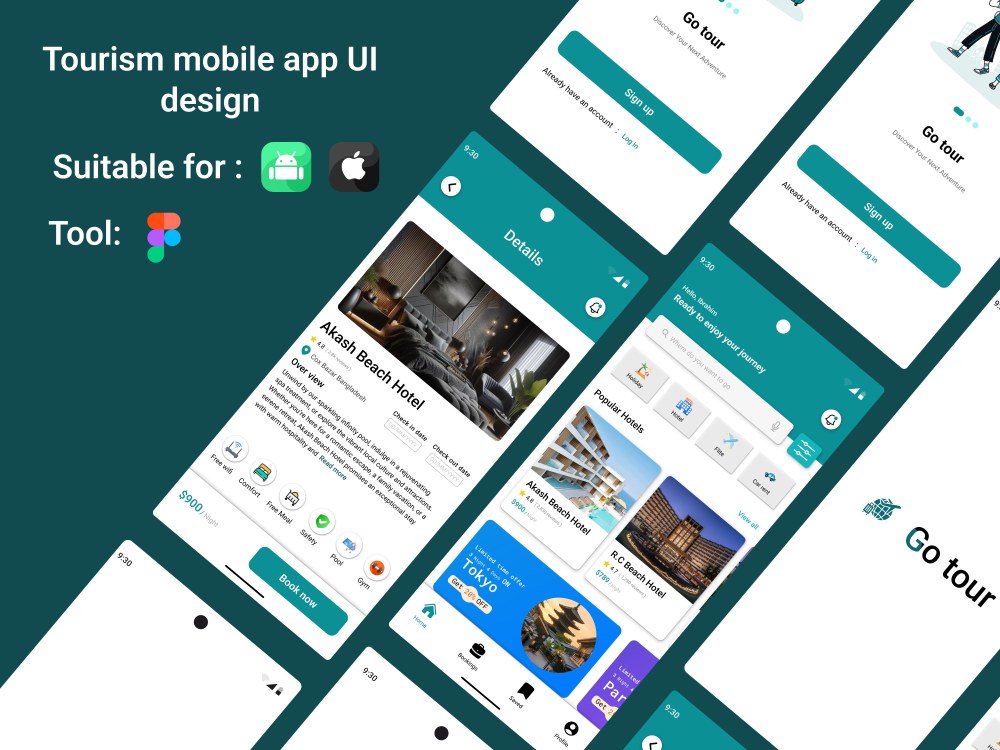 Custom Mobile App UI Design | iOS & Android Expertise | Upwork