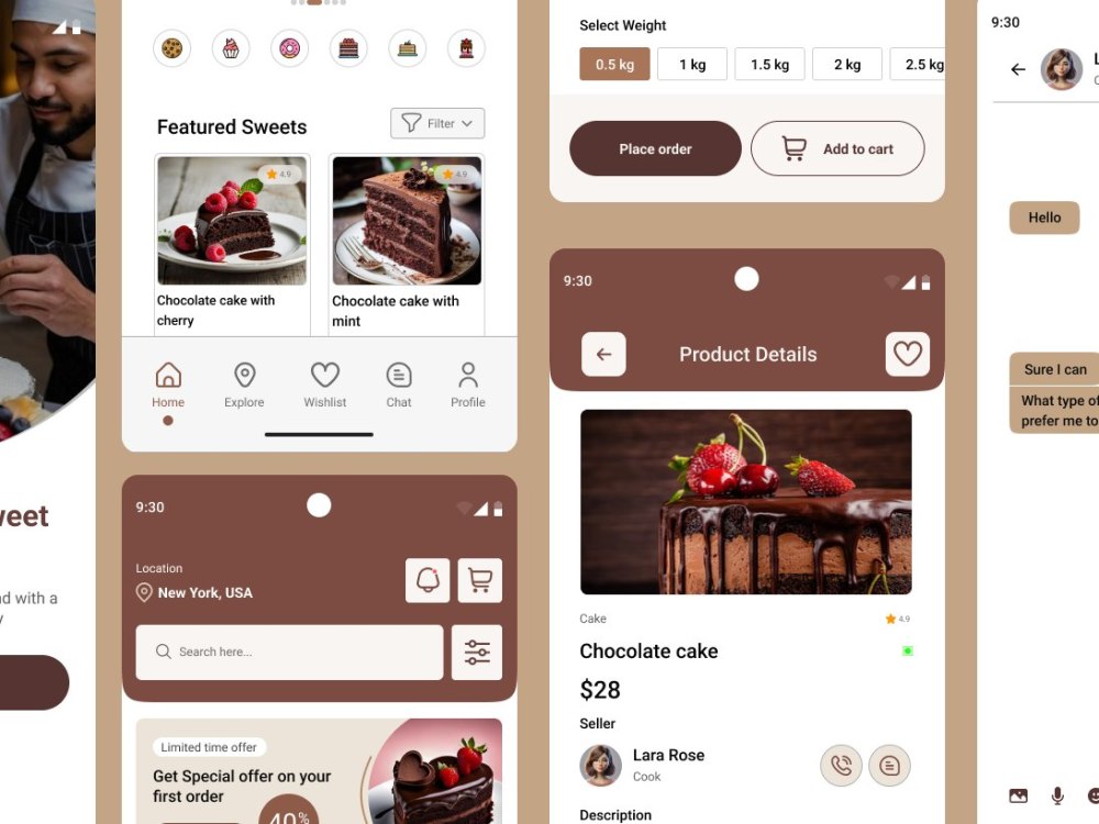 Custom Mobile App UI Design | iOS & Android Expertise | Upwork