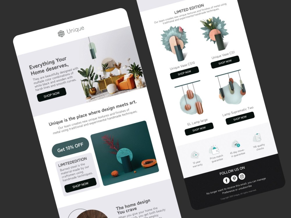Professional Email Template Design | Upwork