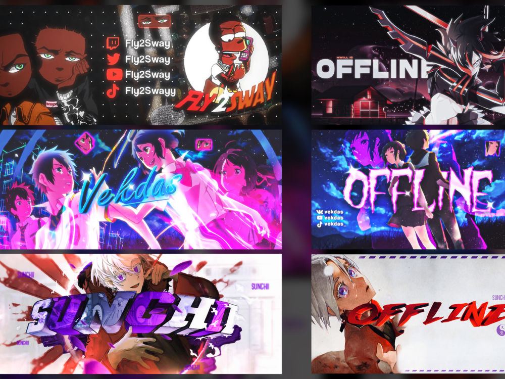 The best Anime Header | Upwork