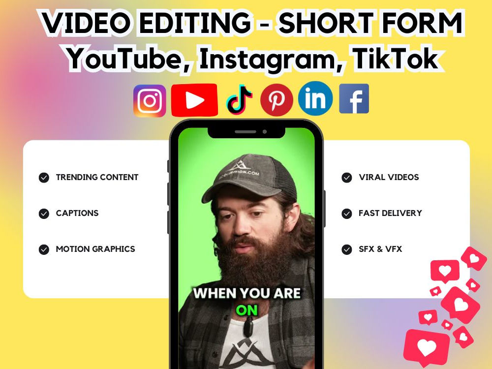Social Media Short Video Ads - YouTube Shorts, Instagram Reels, TikTok ...