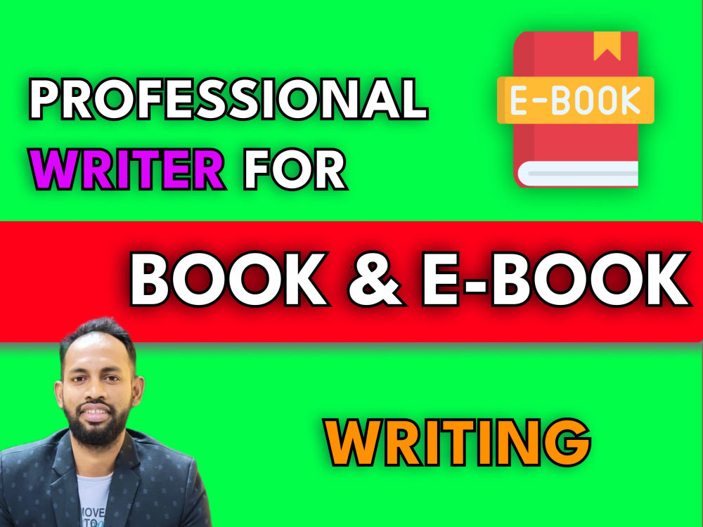 Book Writing, Ebook Writing From A Book Writer Or An Ebook Writer | Upwork