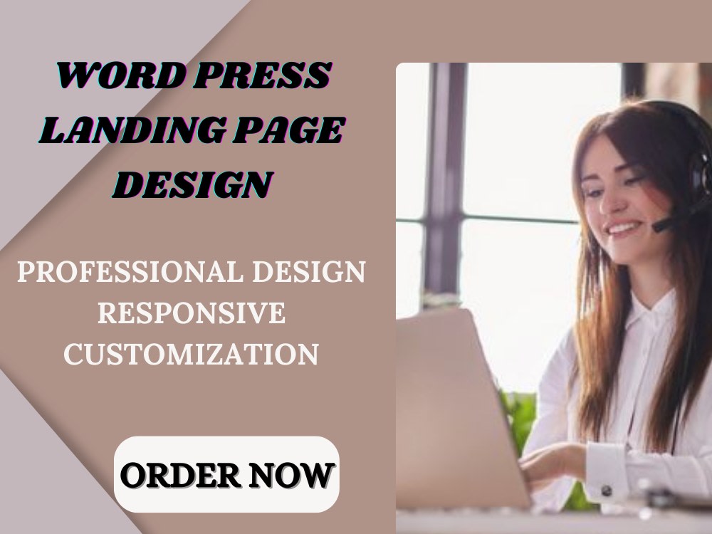 Wordpress landing page for your websites | Upwork