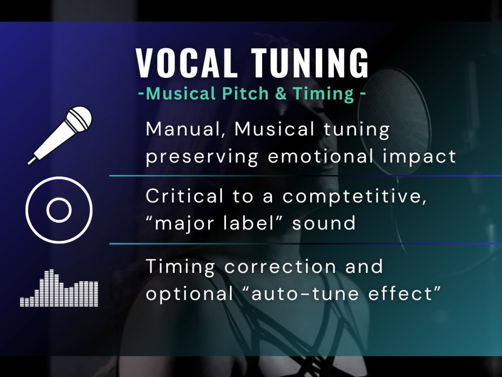 Pro Vocal Tuning - musical pitch & timing | Upwork