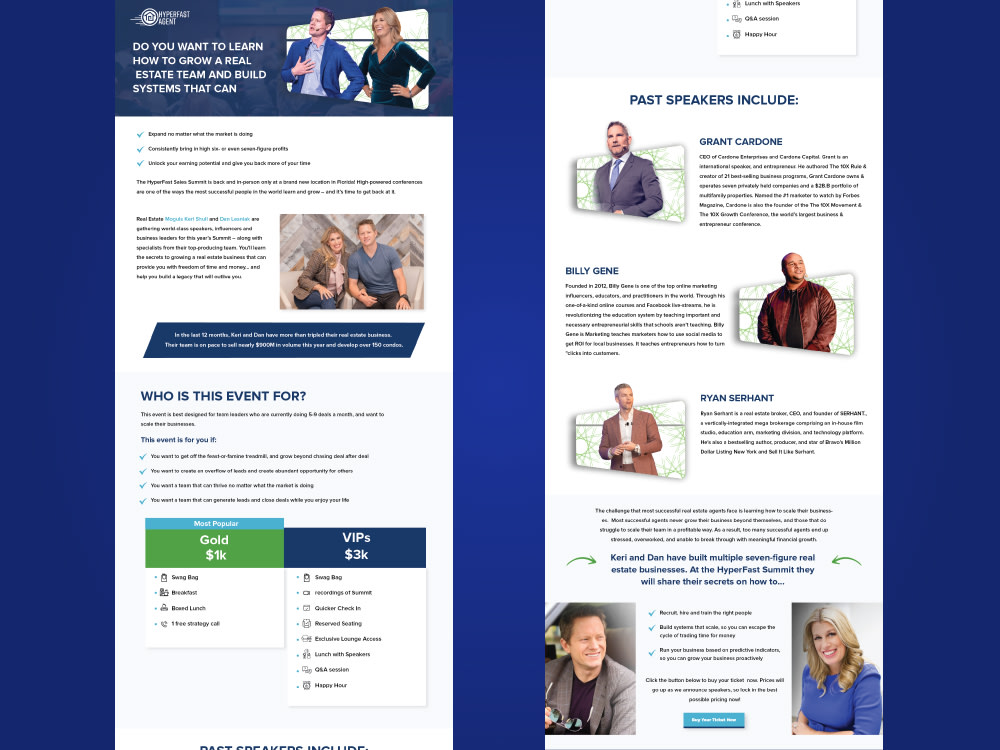 A fantastic Click Funnels Landing Page Design & Developed. | Upwork