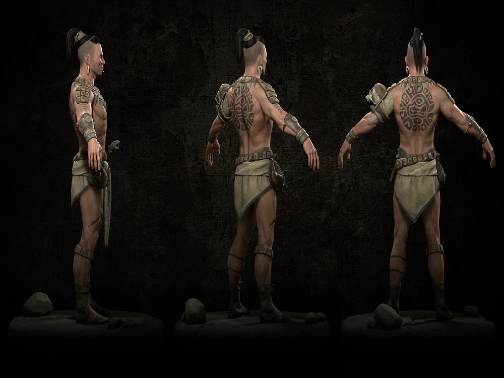 3d Game Character Model Rigging Game Assets Game Amour And Environment
