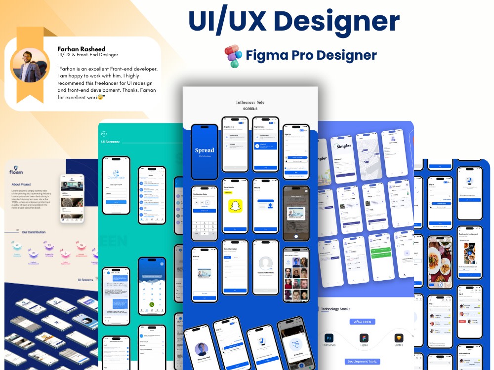 A eye-catching UI/UX design | Upwork