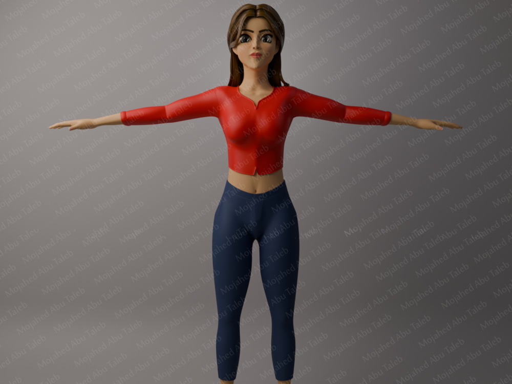 A 3d humanoid or animals stylized characters models. | Upwork