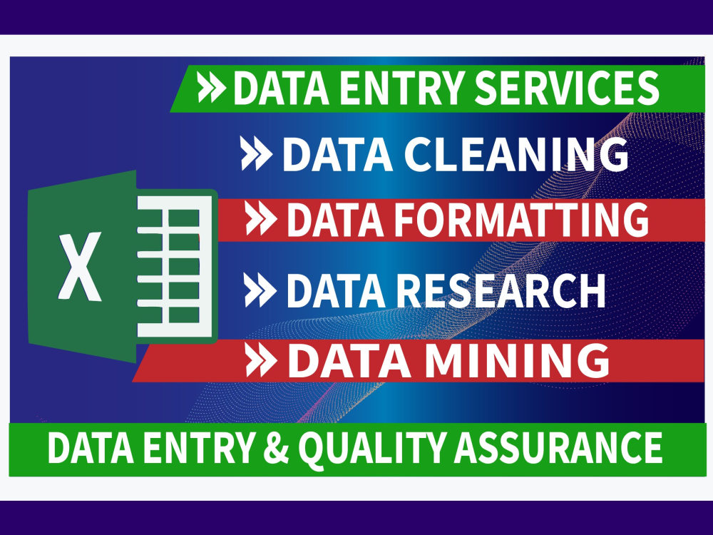 Excel Data Entry, Data Cleaning, and Data Formatting Services | Upwork