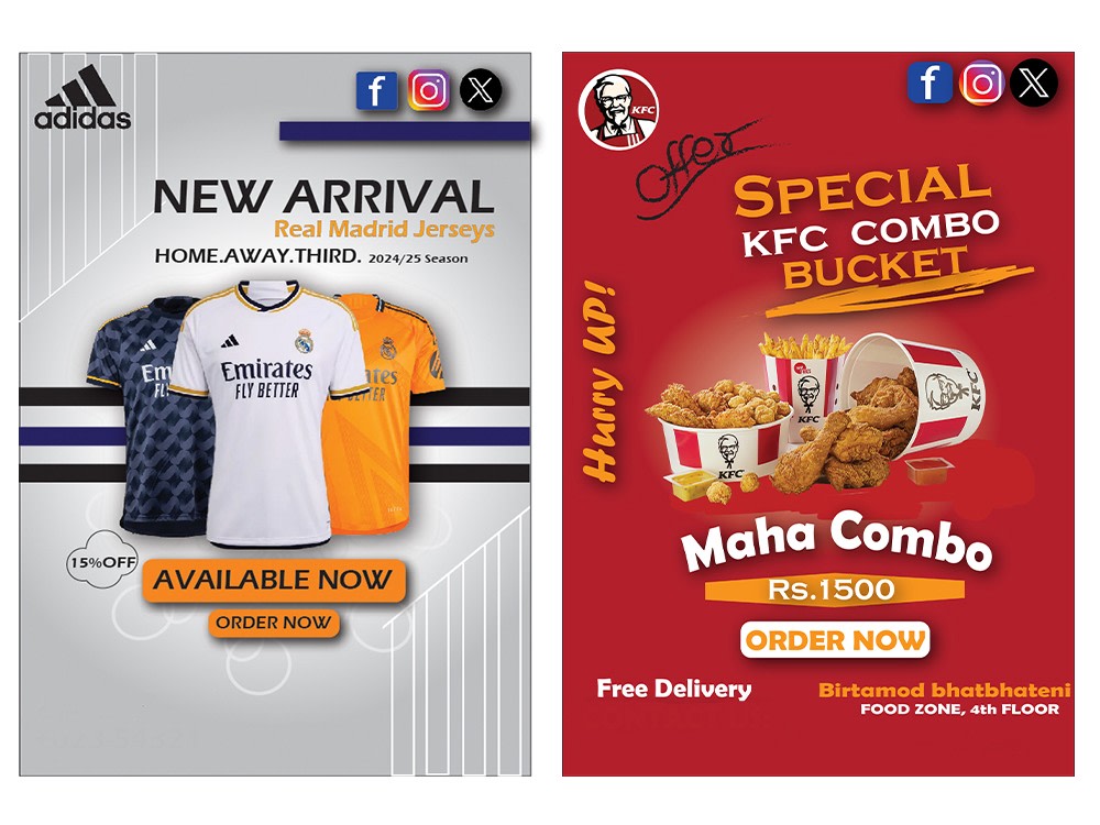 An eye catchy poster design for social media and any kind of graphic ...