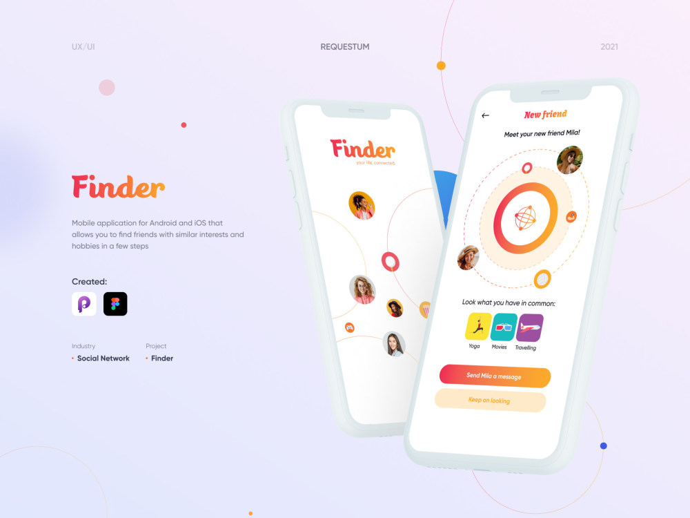 User-Friendly Mobile App Design with Intuitive UX UI Tailored to Your ...