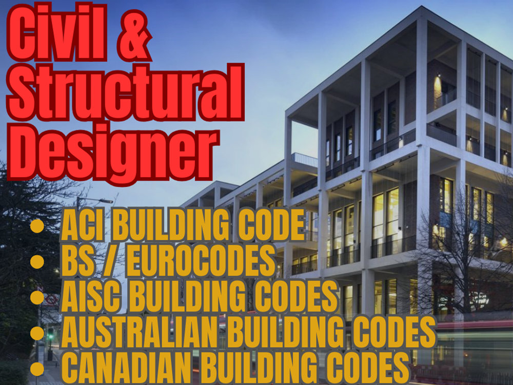 A fantastic design of Steel, Concrete and Wooden Structures. | Upwork