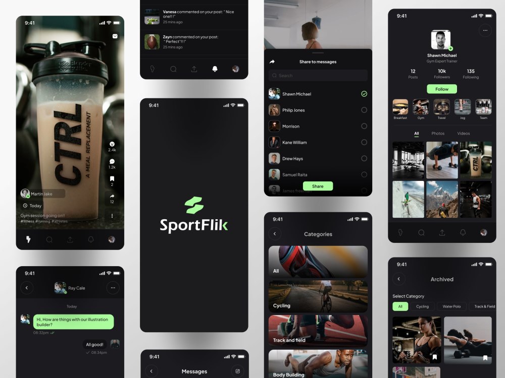 A sleek, user-centric mobile app UI/UX design | Upwork