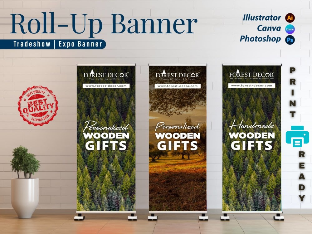 Professional and modern Rollup Banner, Expo Banner, Stand Up Banner ...