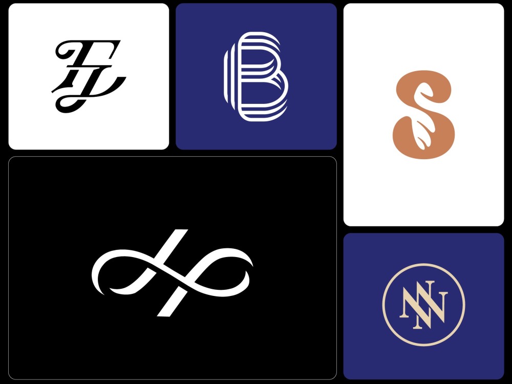 A creative monogram, lettermark, or wordmark logo for your brand ...