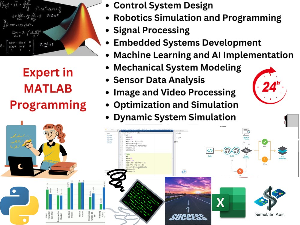 Matlab programming, simulink, image, signal processing and ml | Upwork