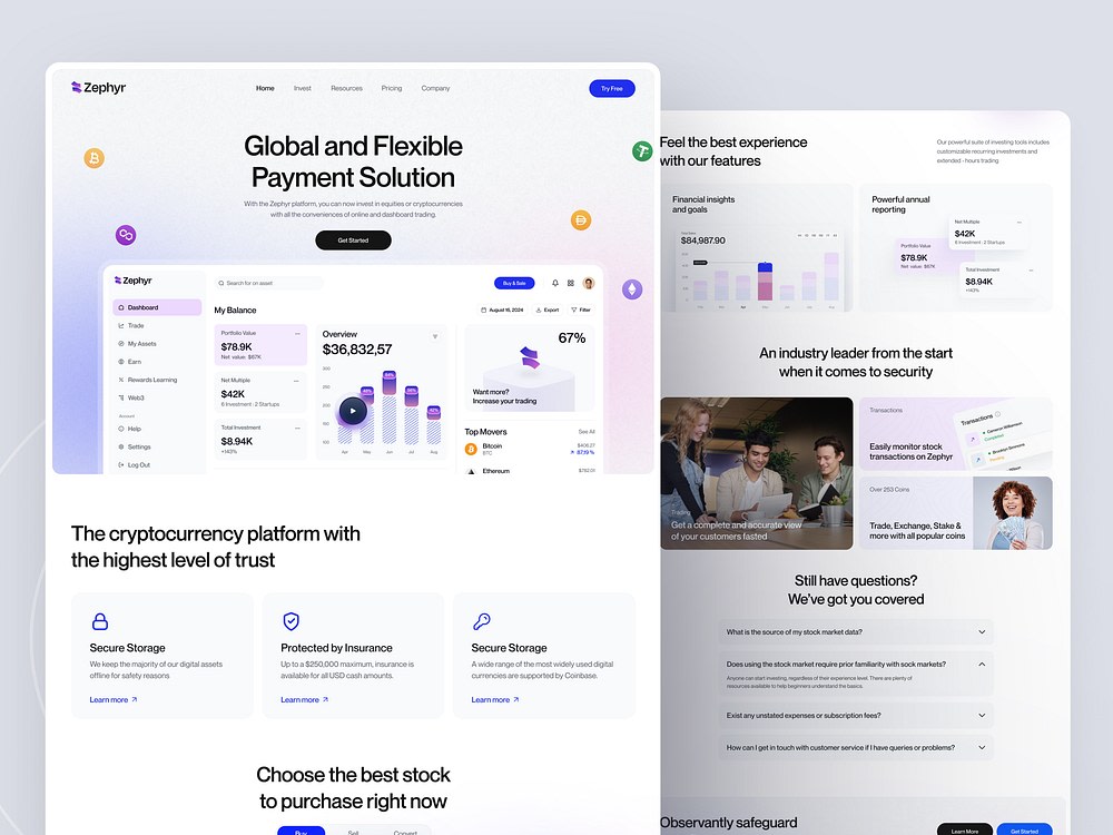 High level design for web app / SaaS app / dashboard | Upwork