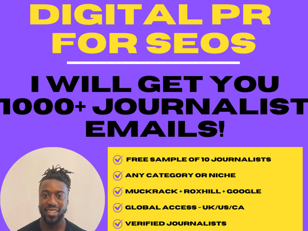 Digital PR Media List from Muckrack/Prowly/Cision/Roxhill for PR ...