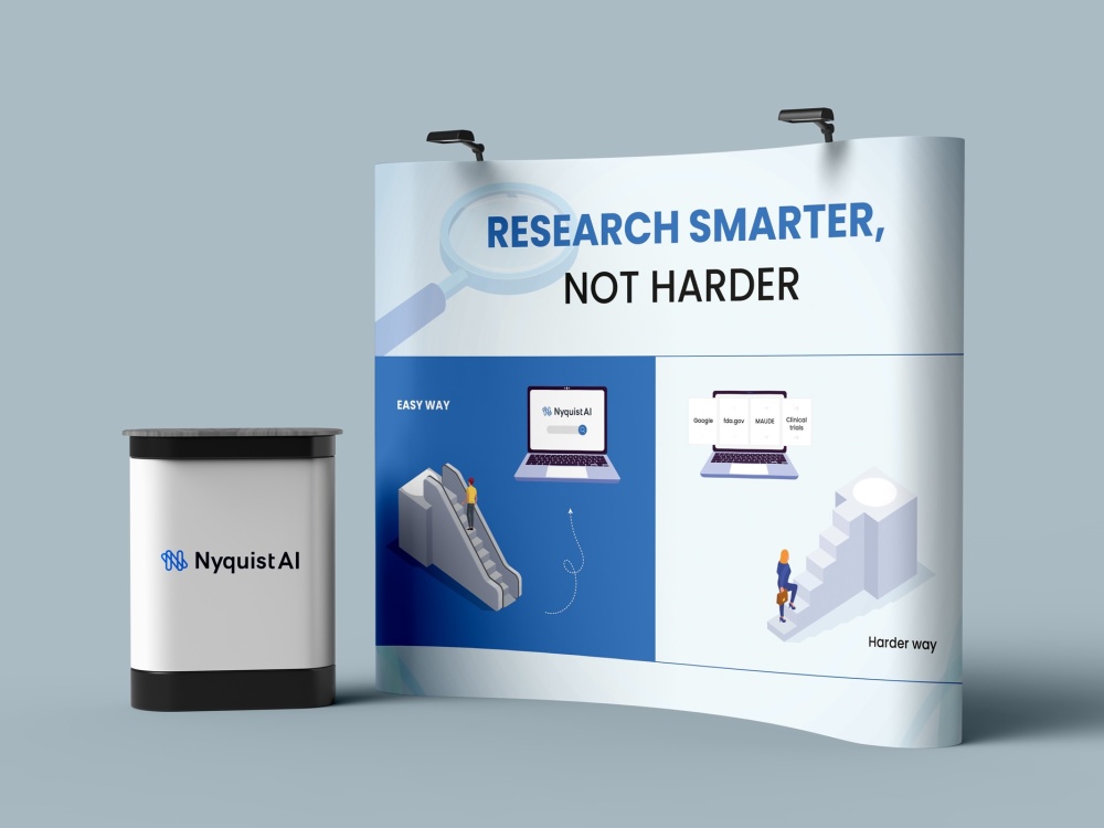 Eye catching trade show booth backdrop | Upwork