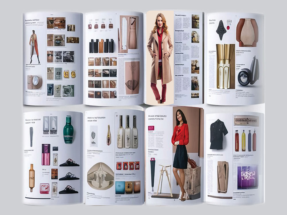 Creative product catalog, sell sheet, lookbook, catalogue, Brochure ...