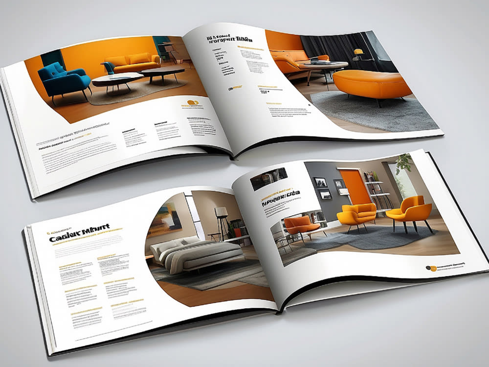 Creative product catalog, sell sheet, lookbook, catalogue, Brochure ...