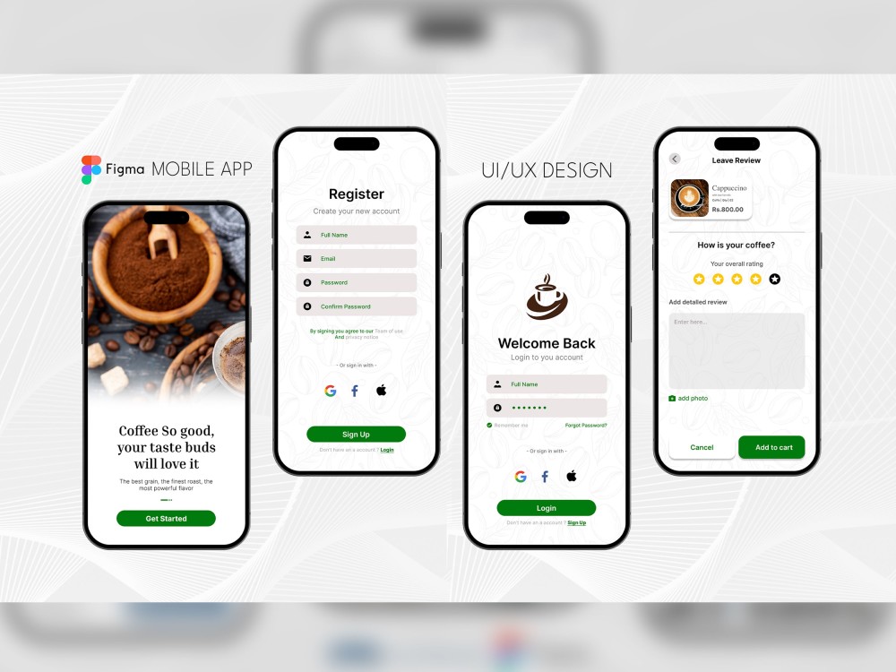 Top notch mobile app UI UX design Figma for IOS and android | Upwork