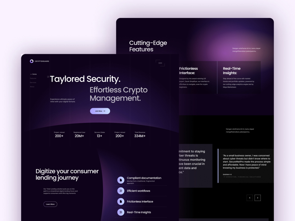 Professional & Modern, User-Friendly Website & Landing Page UI/UX ...