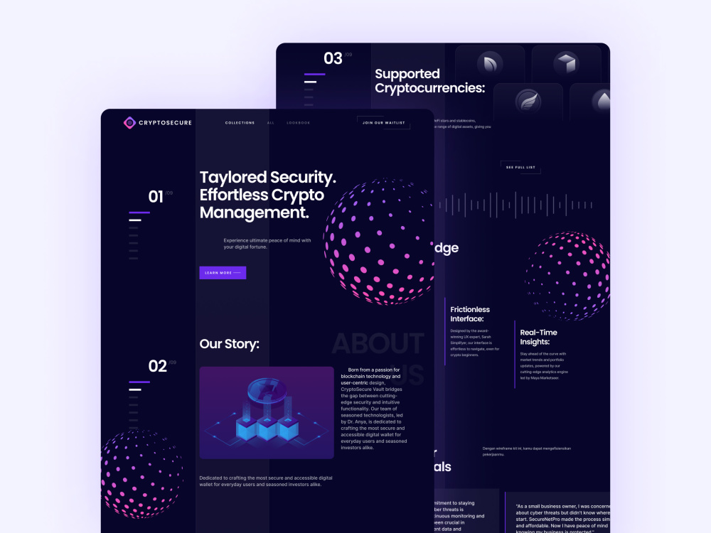 Professional & Modern, User-Friendly Website & Landing Page UI/UX ...