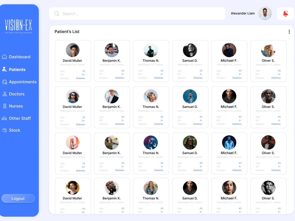 Creative UI UX of Mobile Applications, Admin Dashboard, Website | Upwork