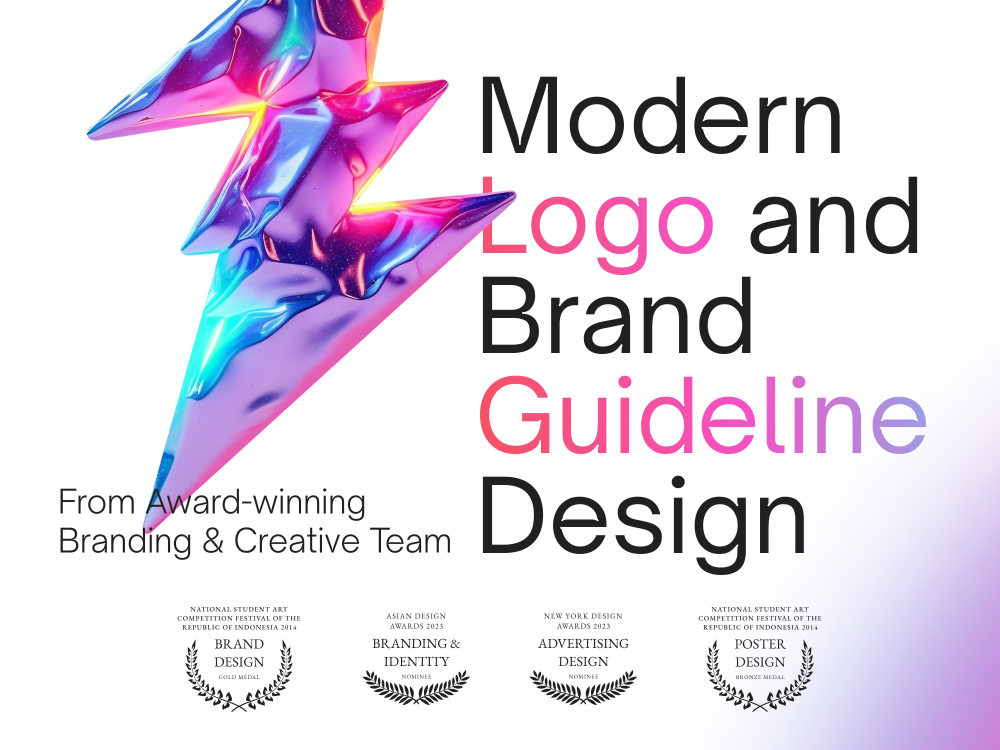 World-class Logo Design + Professional Brand Guideline | Upwork