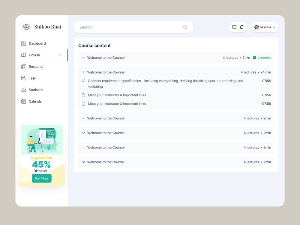 Figma SaaS, CRM, ERP, ERM Dashboard UI/UX Design | Upwork