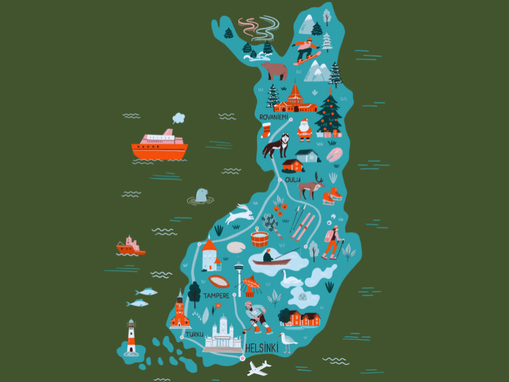 Map design illustrations , map design, vector map, travel map, location ...