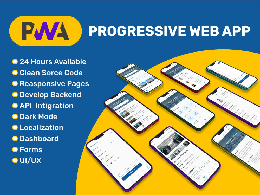 Progresive web app for android, ios, desktop, and web | Upwork