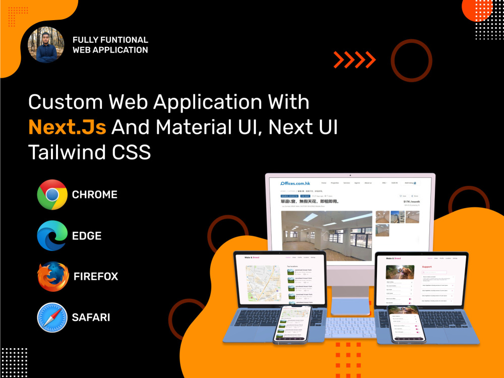 React js and next js web applications | Upwork