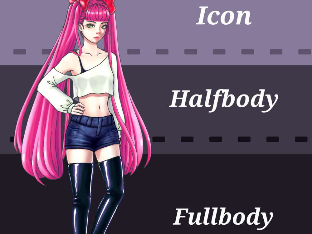 Custom anime style drawing in high resolution | Upwork