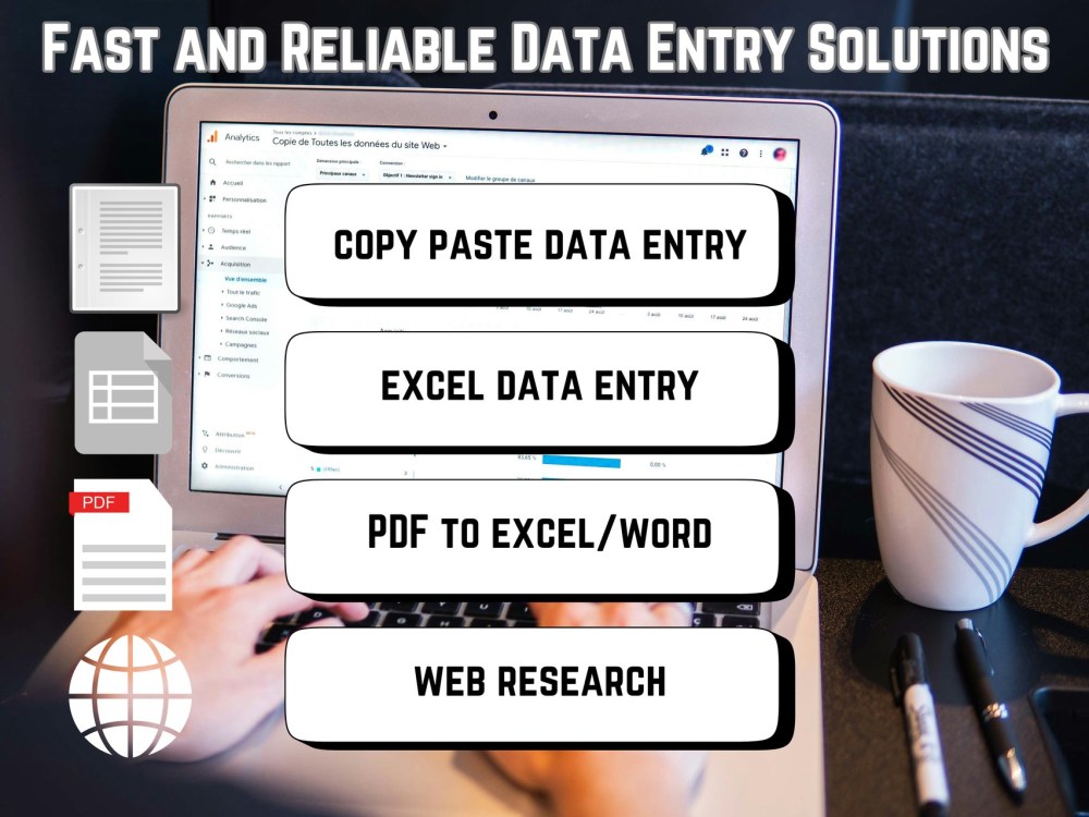 Amazing data entry service Excel, Word, PDF to Word/Excel, and Web ...