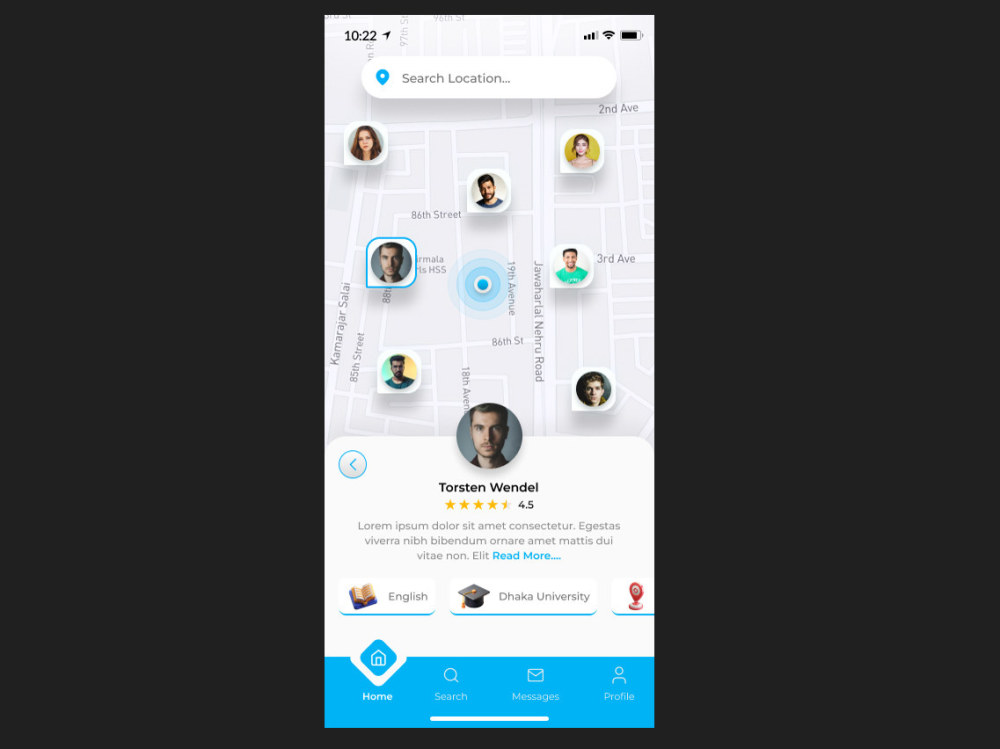 8 screens with 3 iterations - App/Web Design | Upwork