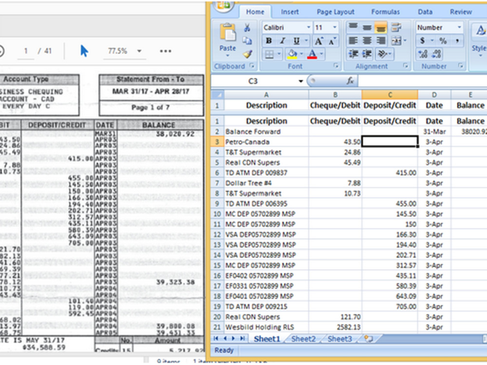 Data Entry into Microsoft Excel,Word,Google Docs, Google Sheets ...