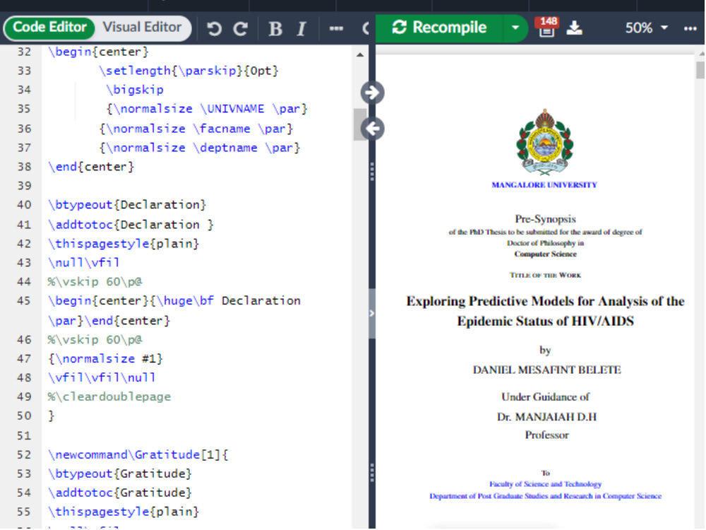 An exceptional conversion of your documents into LaTeX with overleaf | Upwork
