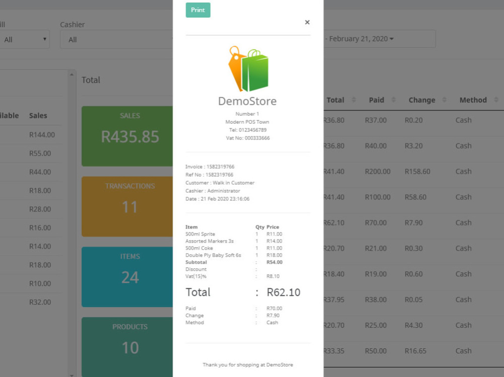 Integrated POS system with a mobile app | Upwork