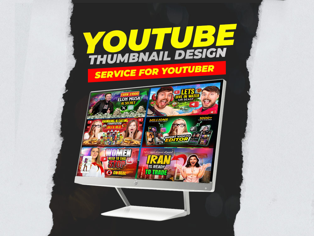 Custom YouTube Thumbnail Design Today | Upwork