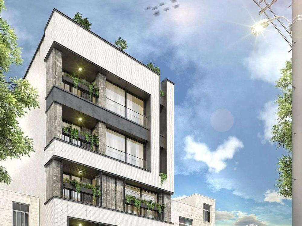 A creative architectural building design, rendered images for ...